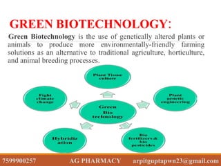 II BIOTECHNOLOGY INTRODUCTION II HISTORY II VARIOUS DISCIPLINES IN II | PPT