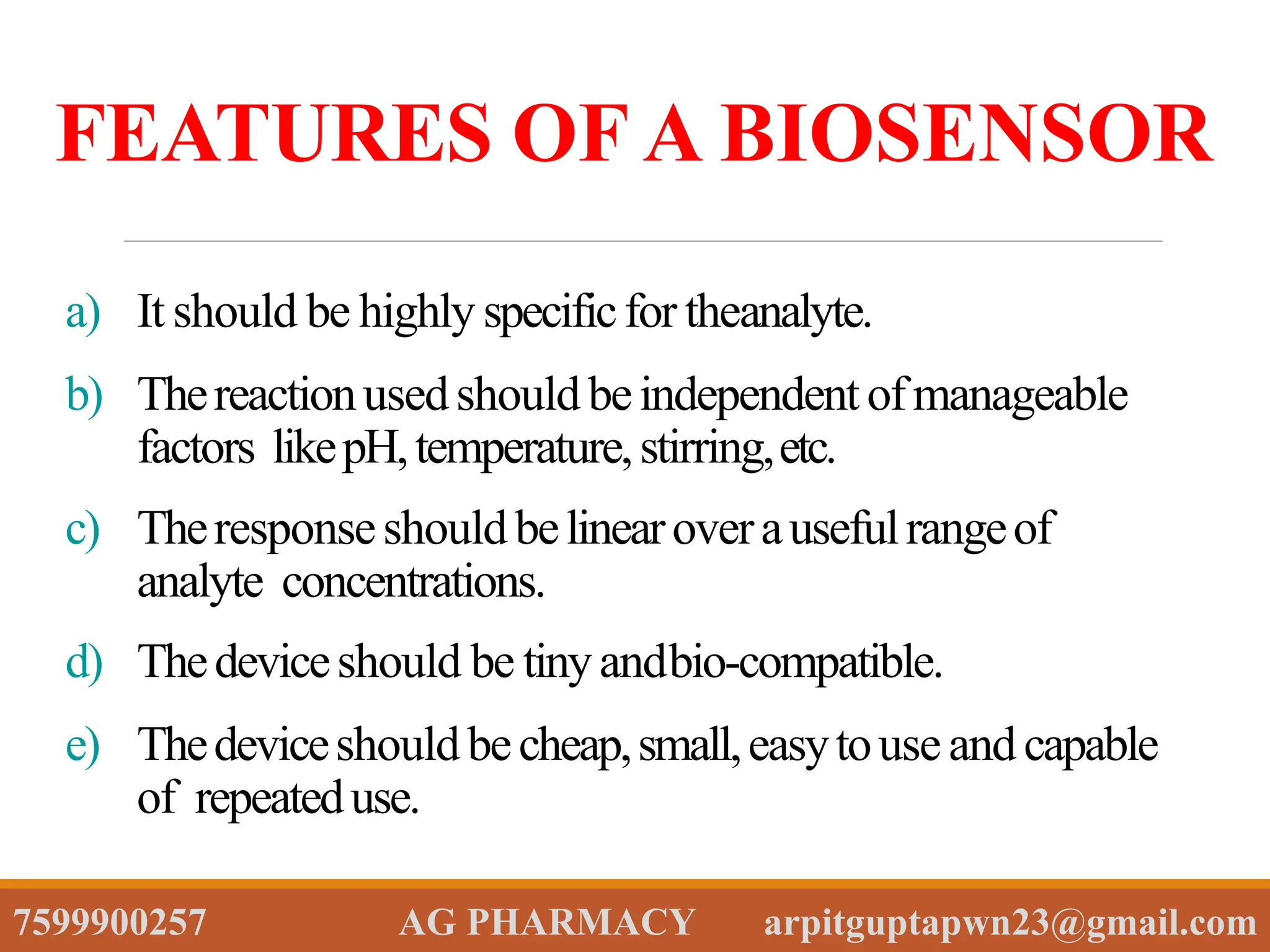 II BIOSENSOR PRINCIPLE APPLICATIONS AND WORKING II | PPT