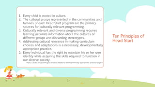 605 wk4 head start | PPTX | Daycare and Pre-School | Parenting