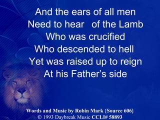 606 Lion Of Judah | PPT