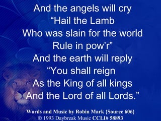 606 Lion Of Judah | PPT