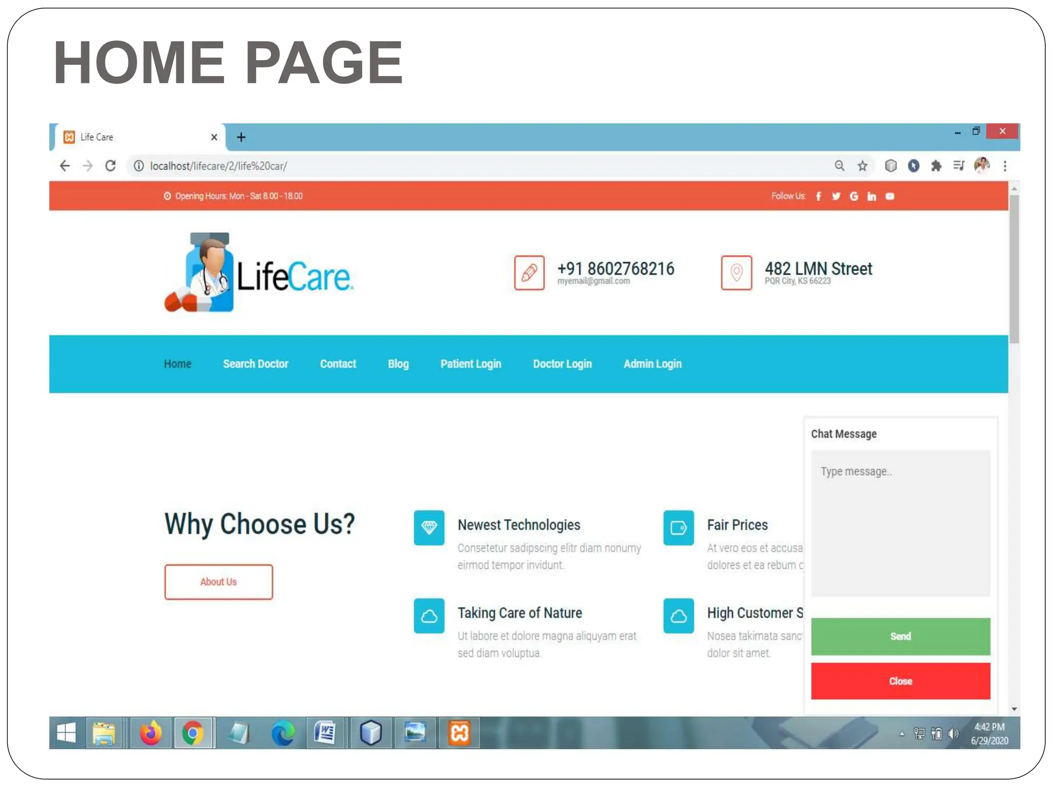 amuzment park reservation system using html,css,php,javascrit,mysql | PPTX