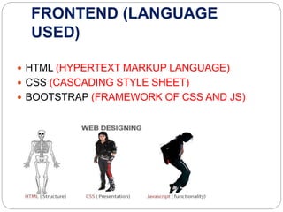 amuzment park reservation system using html,css,php,javascrit,mysql | PPTX