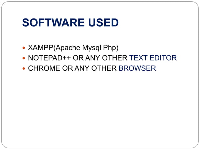 amuzment park reservation system using html,css,php,javascrit,mysql | PPT | Free Download