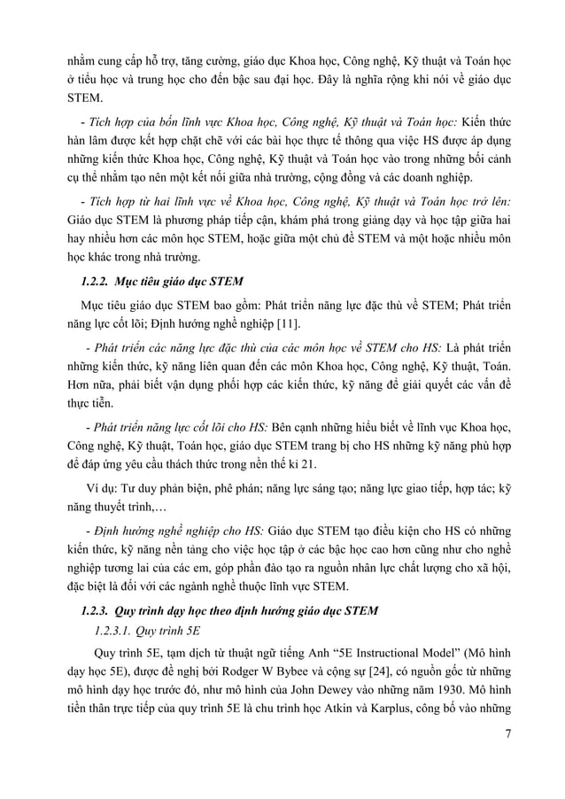 TỔ CHỨC DẠY HỌC MỘT SỐ KIẾN THỨC CHƯƠNG CƠ SỞ CỦA NHIỆT ĐỘNG LỰC HỌC -VẬT LÝ 10 THEO ĐỊNH HƯỚNG ...