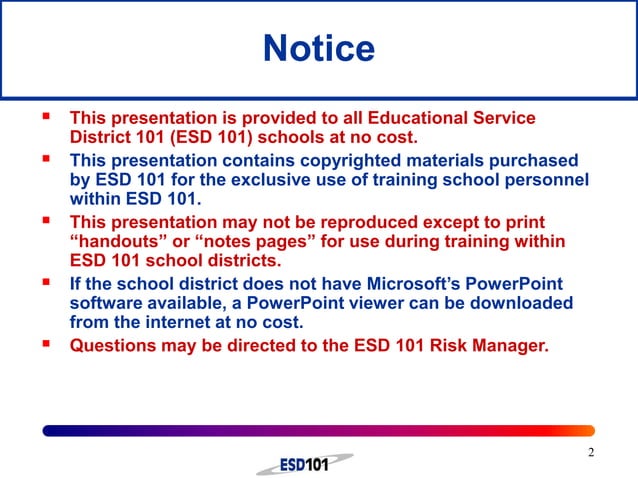 school Safety Training presentation for kids | PPT