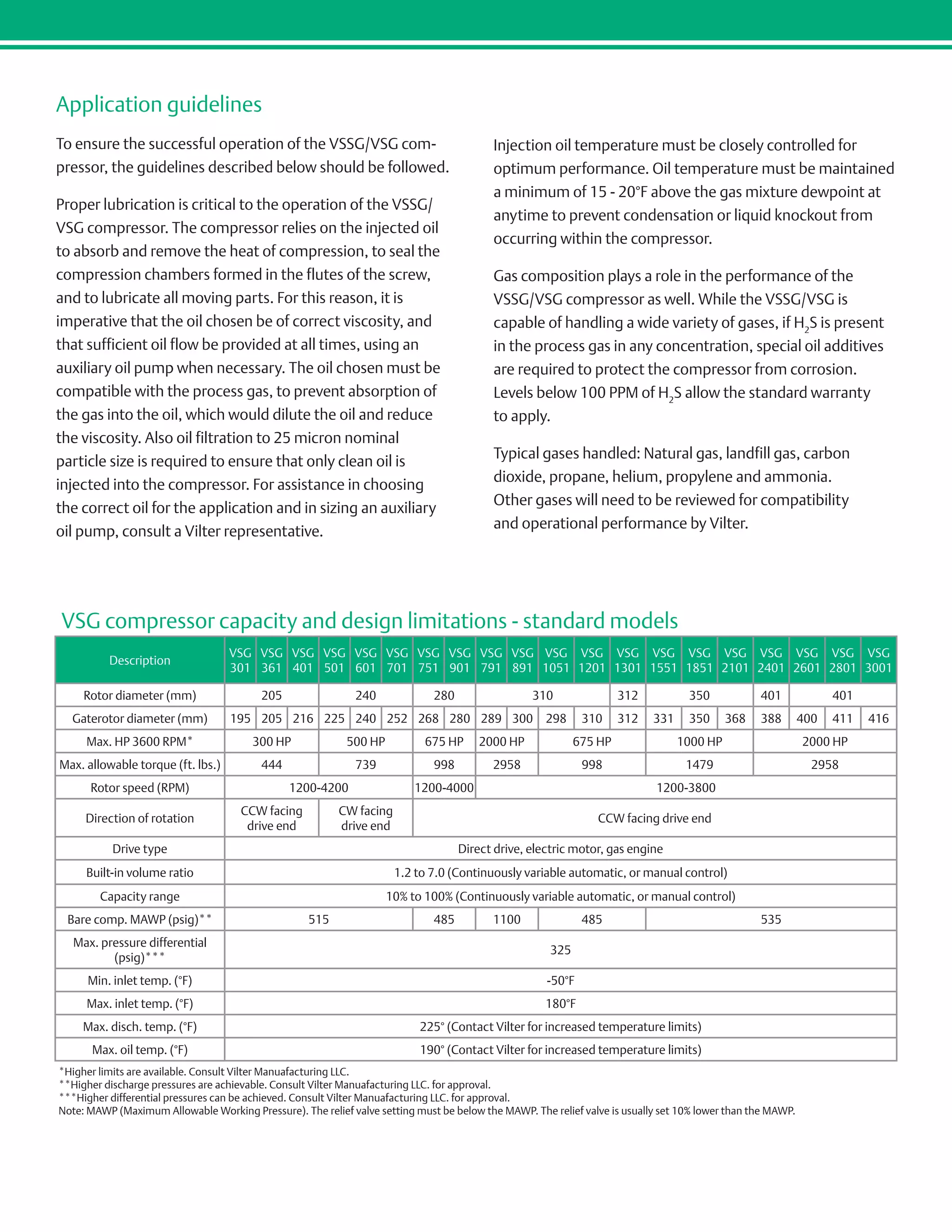 VSG Single Screw Compressors 7-13 | PDF