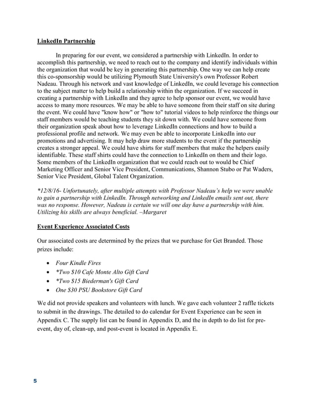 Get Branded-Finalized Plan 2016 | PDF