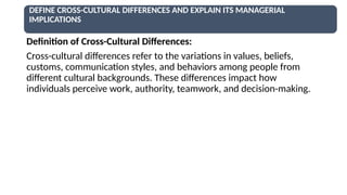 UNIT-2 606 - B : CROSS CULTURAL RELATIONSHIP - II.pptx