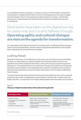 Going Digital: The Banking Transformation Road Map | PDF
