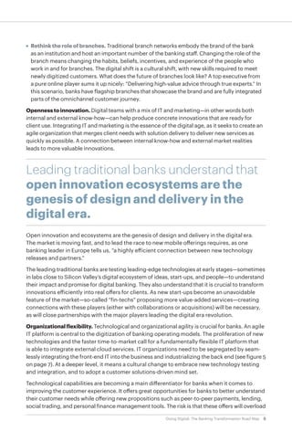 Going Digital: The Banking Transformation Road Map | PDF