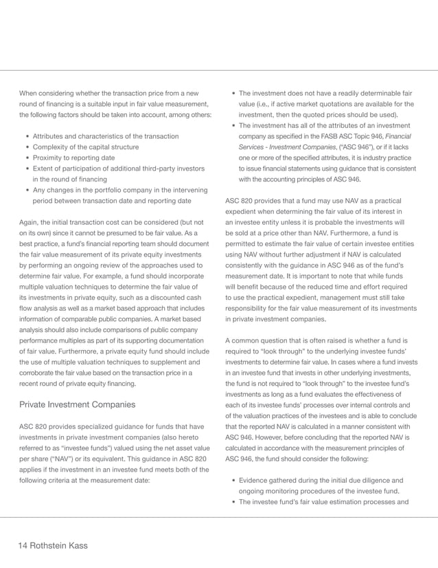 ASC 820 Whitepaper | PDF