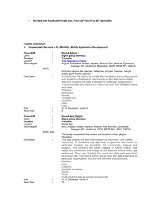 AmitSingh_updated resume | DOC