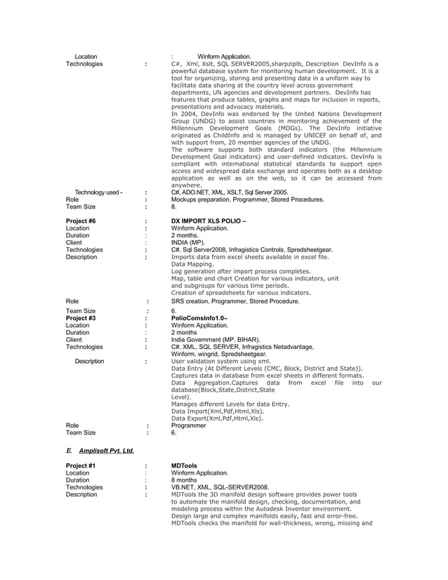 AmitSingh_updated resume | DOC
