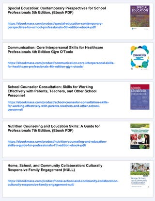 Interactions: Collaboration Skills for School Professionals (7th ...