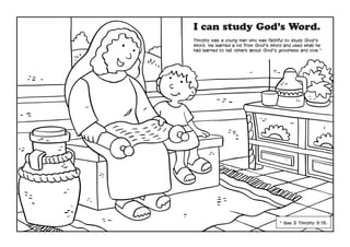 Coloring Book: With God’s Help, Part 2 | PPT