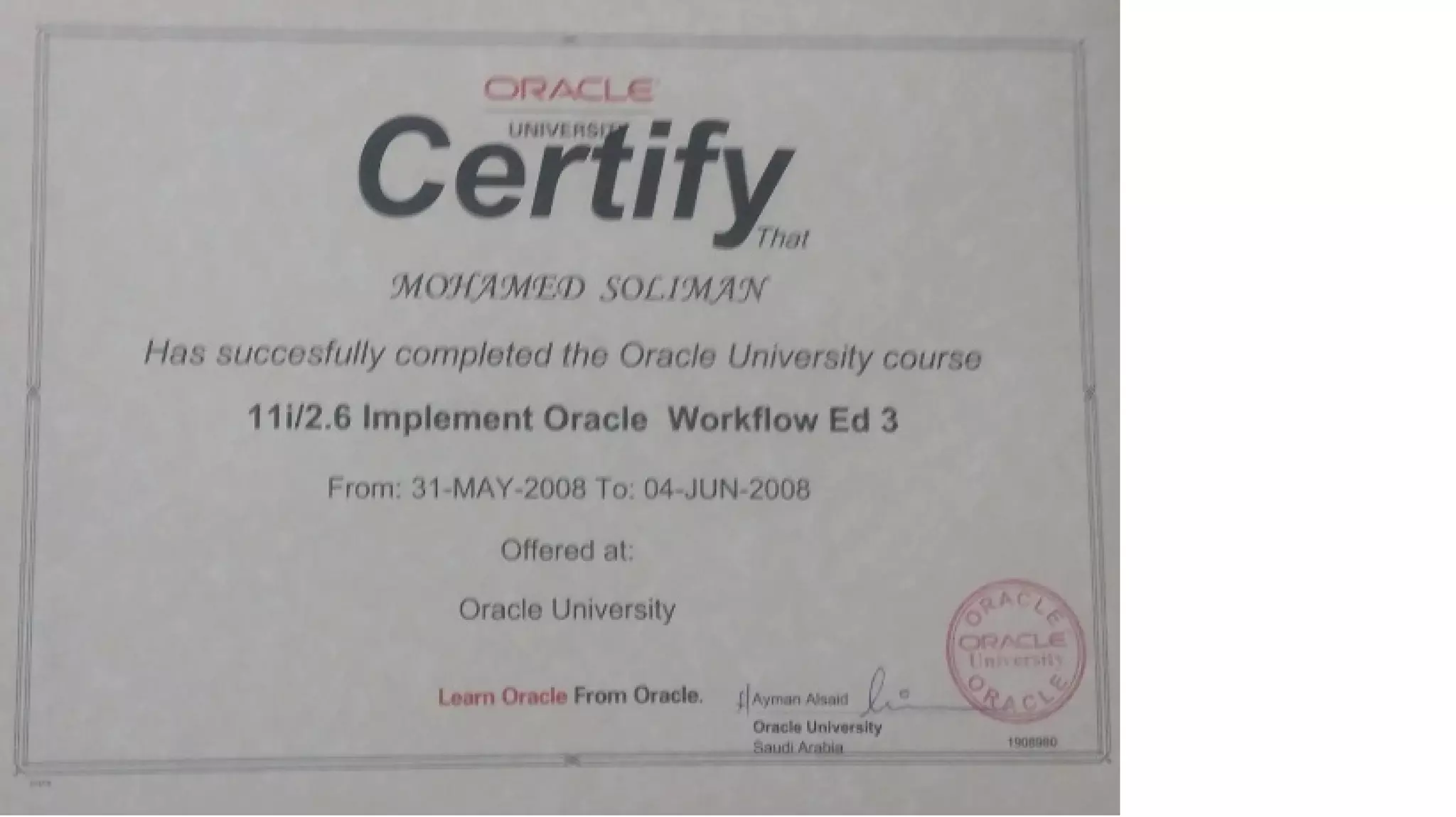 Oracle Workflow | PPT