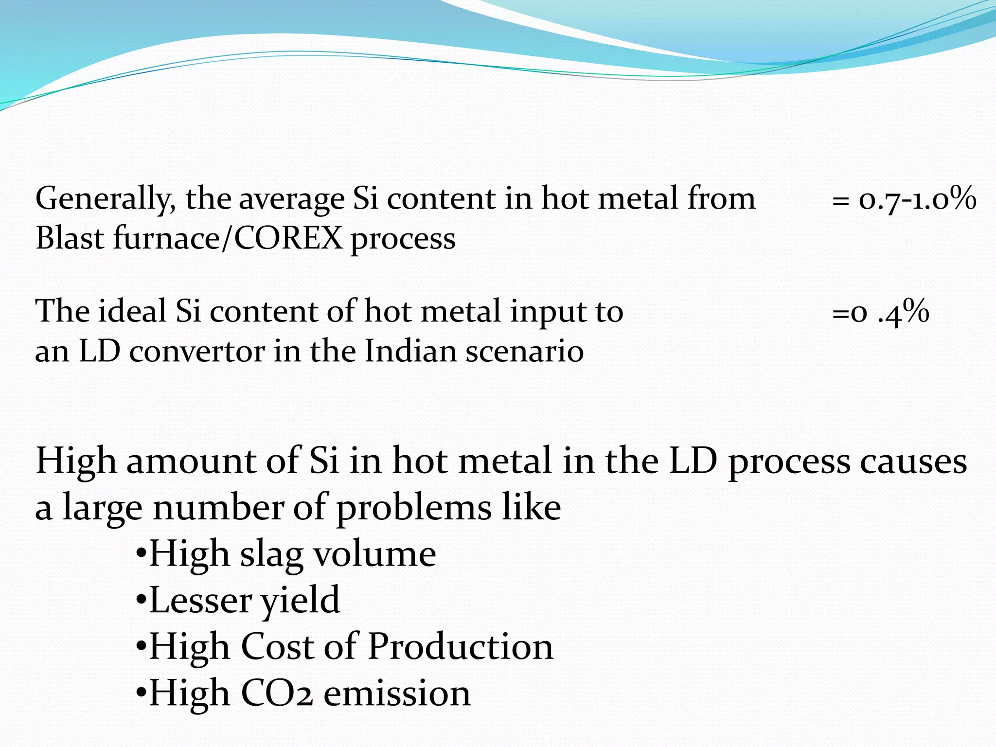 Cost Reduction in steel making | PPTX