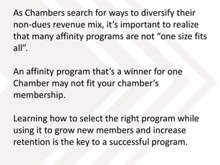 AffinityPrograms-ACCEx | PPTX
