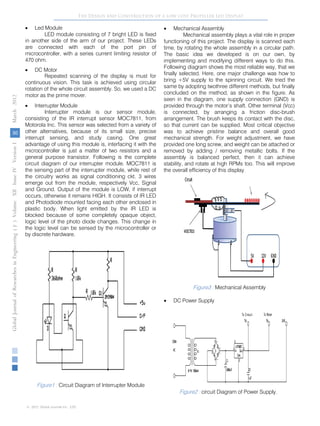 The Design and Construction of a low cost Propeller Led Display. | PDF