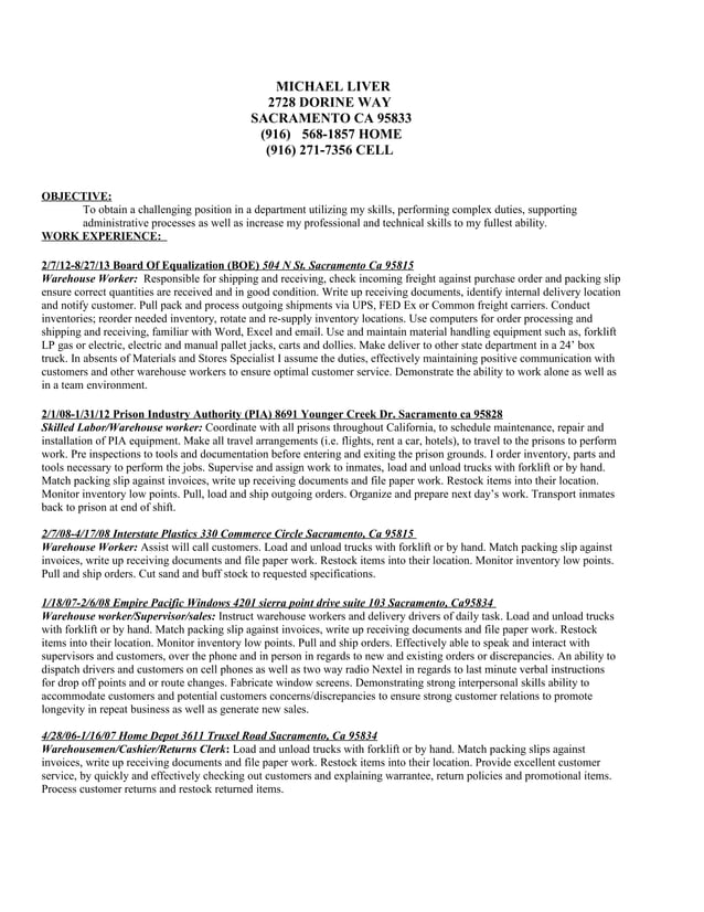 michael resume almostly done | PDF