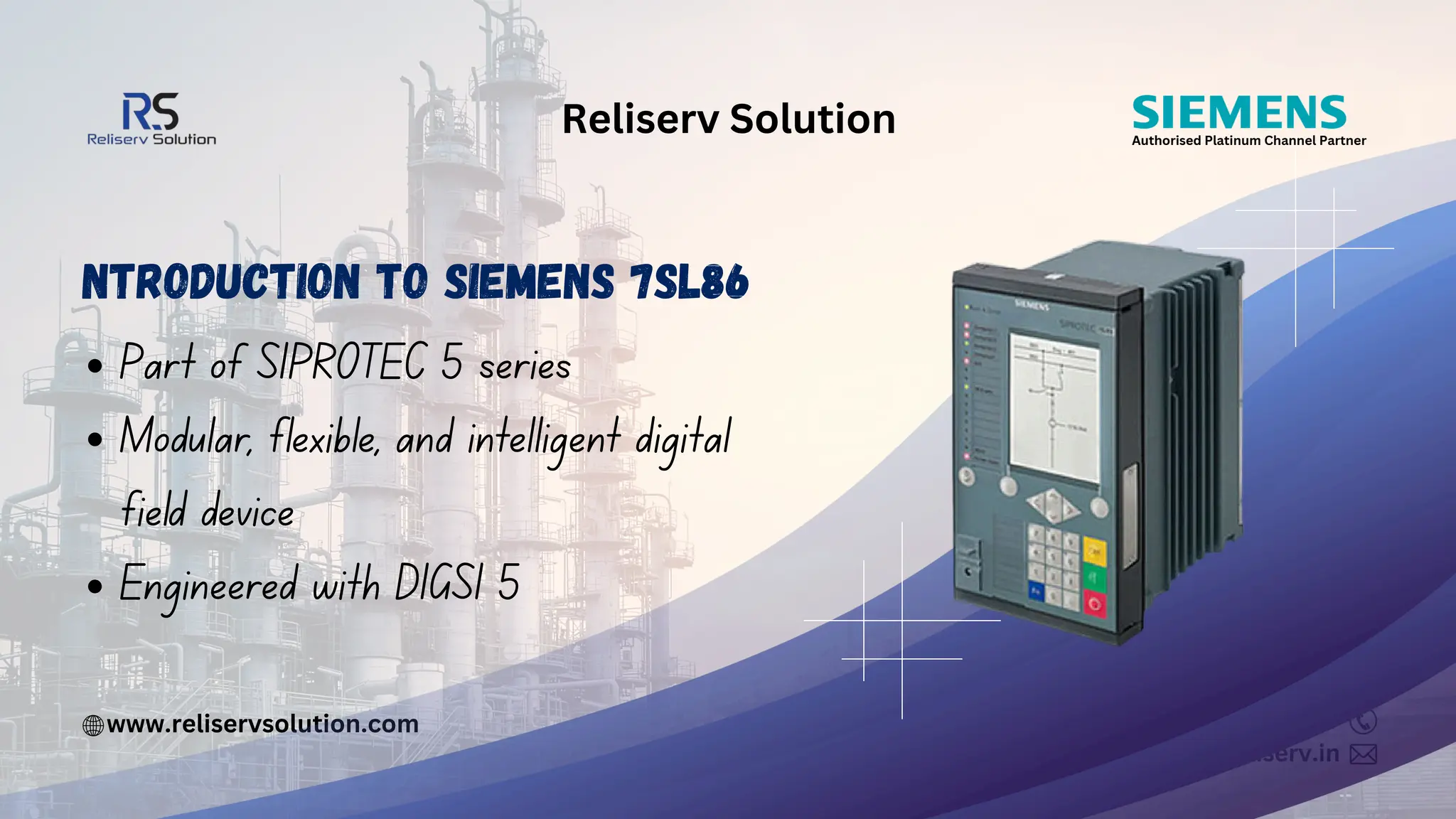 Why the Siemens 7SL86 is the Ultimate Relay for Distance and Line ...