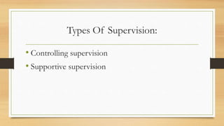 Supportive supervision | PPTX