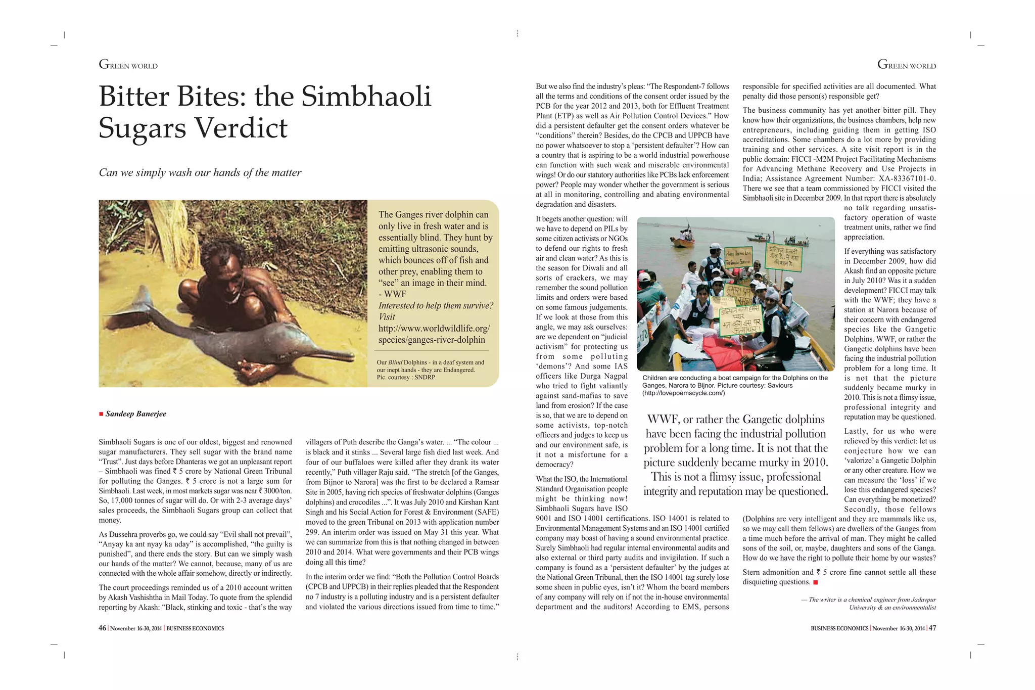 Bitter Bites - The Simbhaoli Sugar Case | PDF