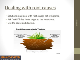 Root cause analysis 1 | PPTX