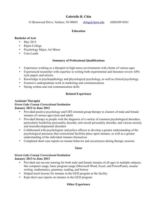 Gabrielle_Chin_Resume | PDF