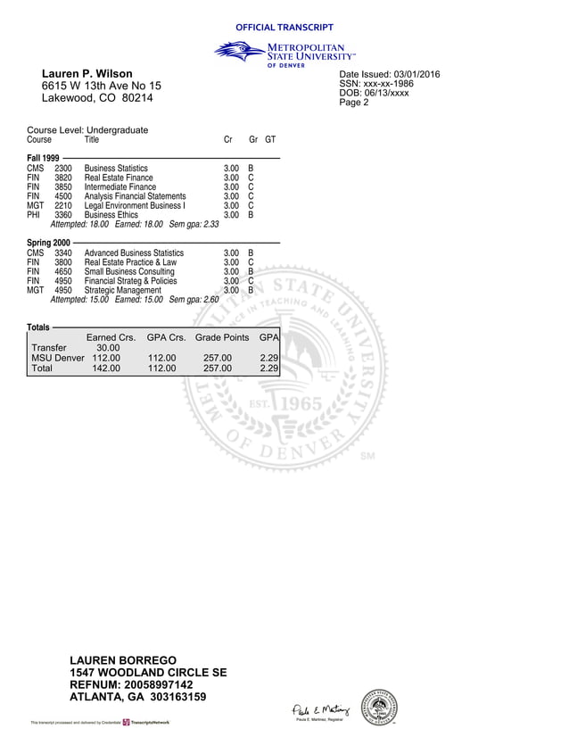 Metro transcript | PDF