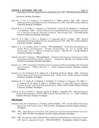 Resume Judson Kenoyer 081915 - Independent Contractor | DOCX | Medical ...