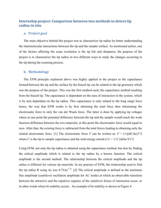 Final Internship Report | PDF