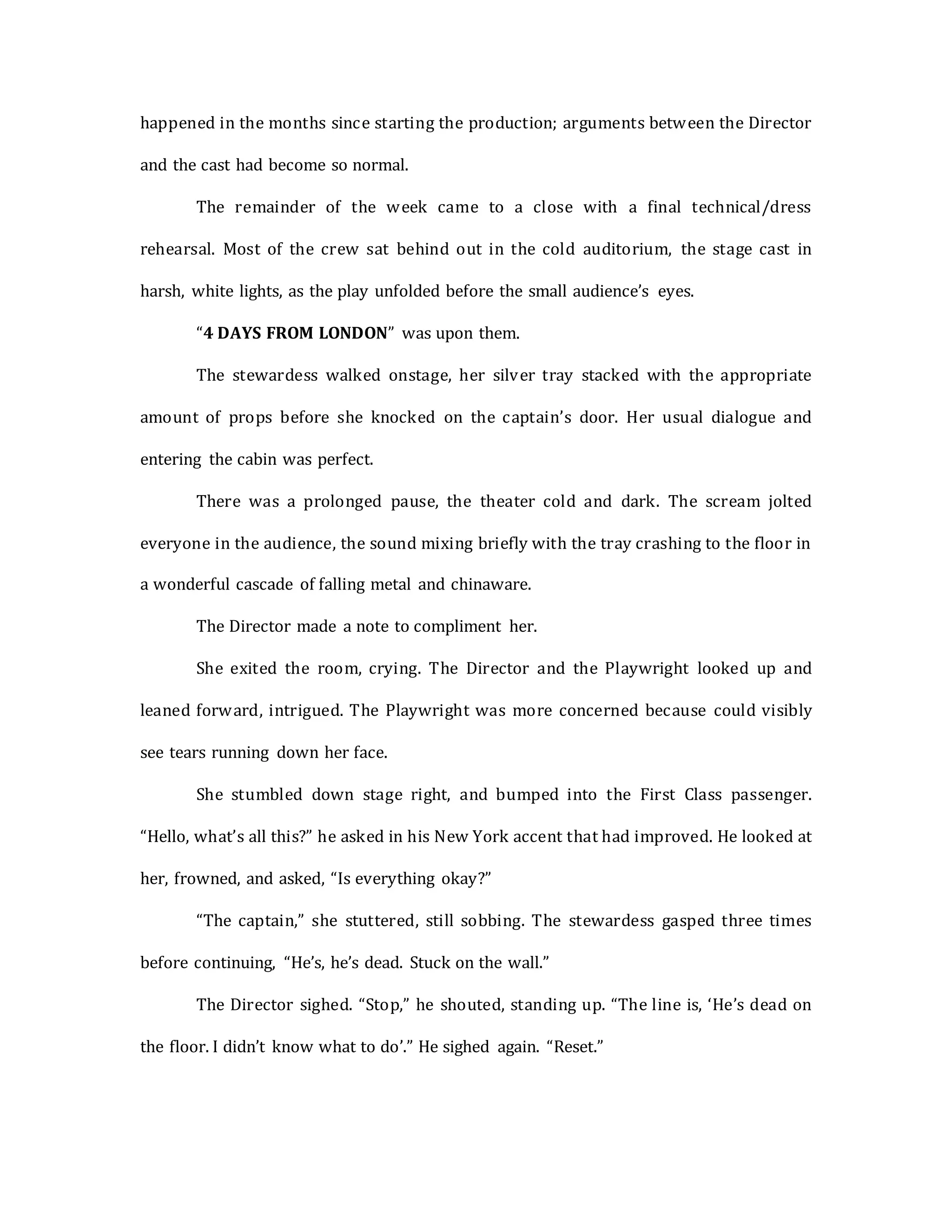 Short Story Final Draft | DOCX