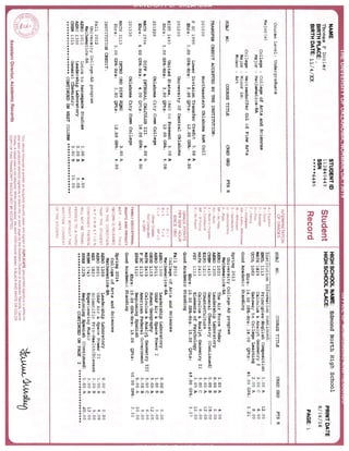 NewScan - OU Transcripts.PDF | Undergraduate Education | College Education