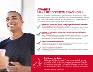 The Basics of Modern Service Awards | PDF