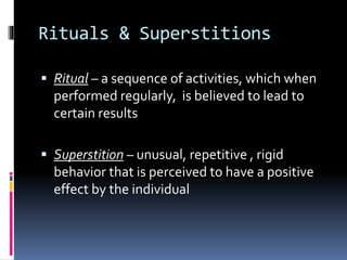 Ritual Theory (Cody Martinez - Dusty Young) PEP 540 Presentation | PPT