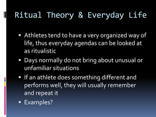 Ritual Theory (Cody Martinez - Dusty Young) PEP 540 Presentation | PPT