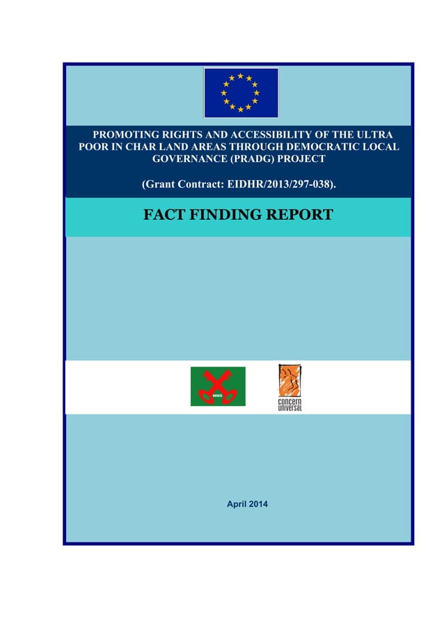 Final Report - Fact Finding Reports (7 April 2014) | PDF