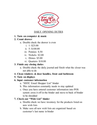 Employee Manual | DOCX