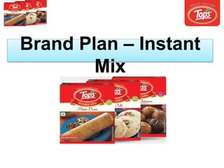 Brand Plan- Instant Mix | PPTX