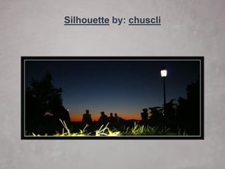 60 Beautiful Examples of Silhouette Photography | PDF