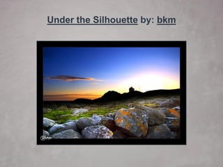 60 Beautiful Examples of Silhouette Photography | PDF