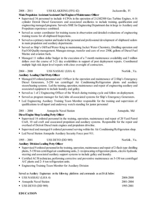 Donato Current Resume[1] | PDF | Free Download