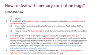 How to use KASAN to debug memory corruption in OpenStack environment- (2) | PDF