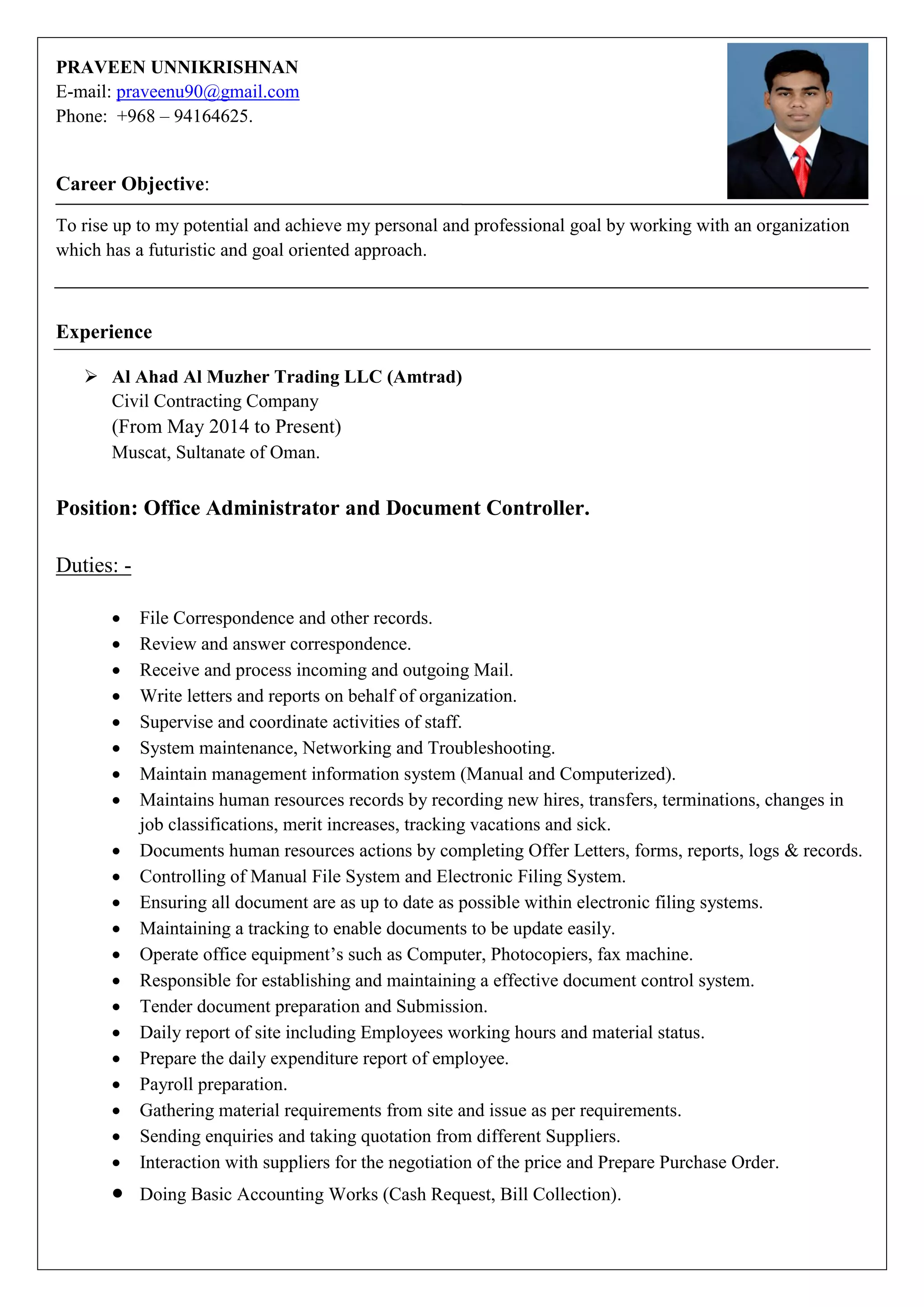 Praveen_Resume | PDF