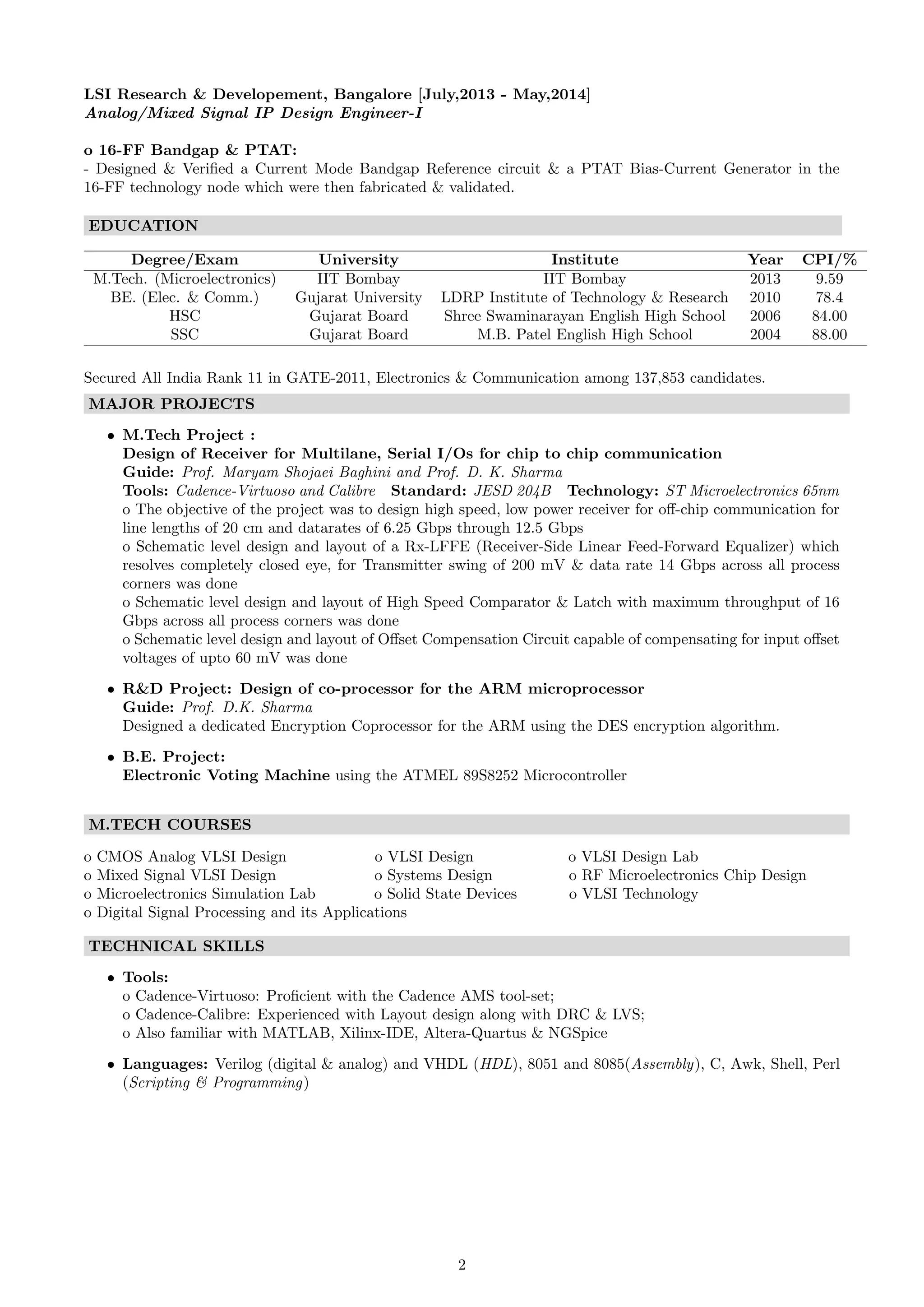 Deep_resume | PDF | Computing | Technology & Computing