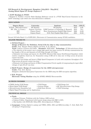 Deep_resume | PDF | Computing | Technology & Computing