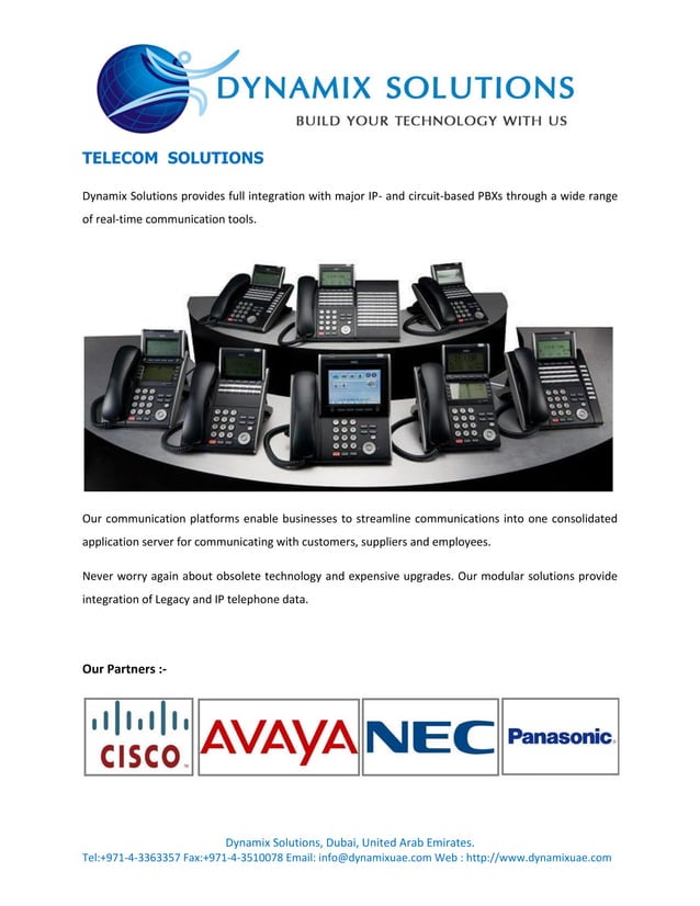 Dynamix Solutions Profile | PDF