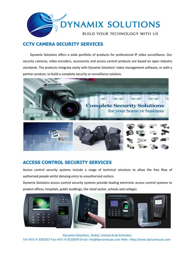 Dynamix Solutions Profile | PDF